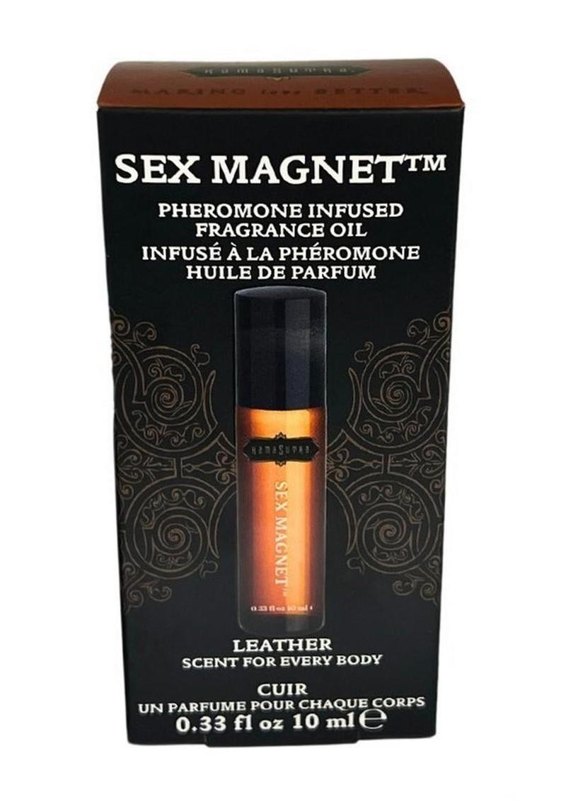 Sex Magnet Leather Pheromone Roll On Fantasy Fun Factory