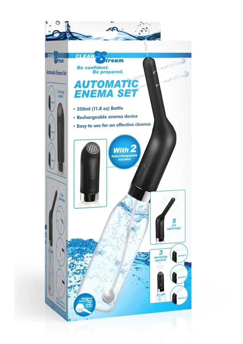 Cleanstream Automatic Rechargeable Enema – Fantasy Fun Factory