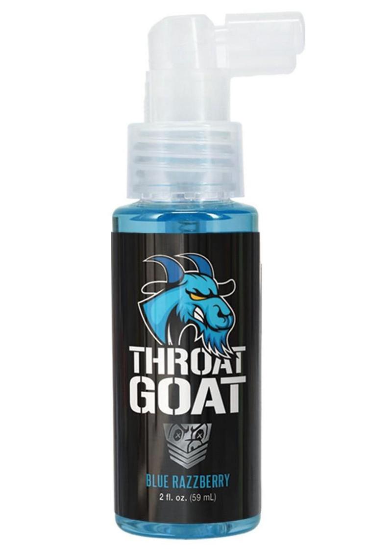 Fort Troff Throat Goat Oral Numbing Spray 2oz - Blue Razzberry ...