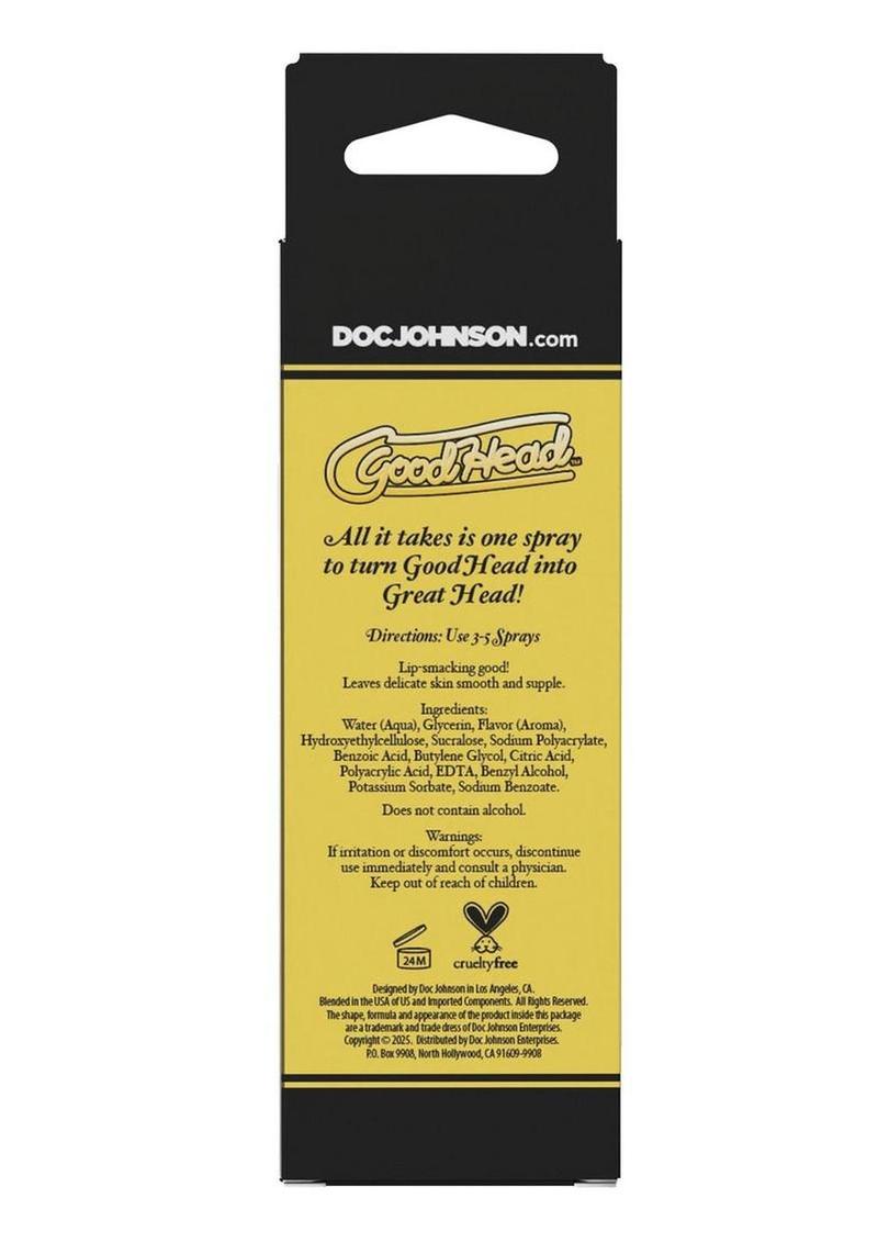 Goodhead Juicy Head Cocktails Dry Mouth Spray Boxed 2oz - Lemon Drop ...