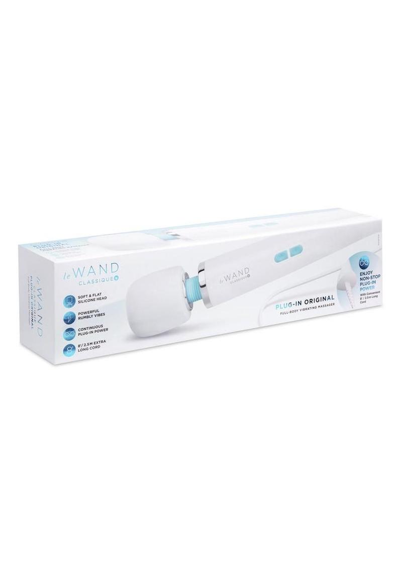 Le Wand Classique Silicone Plug In Wand – Fantasy Fun Factory