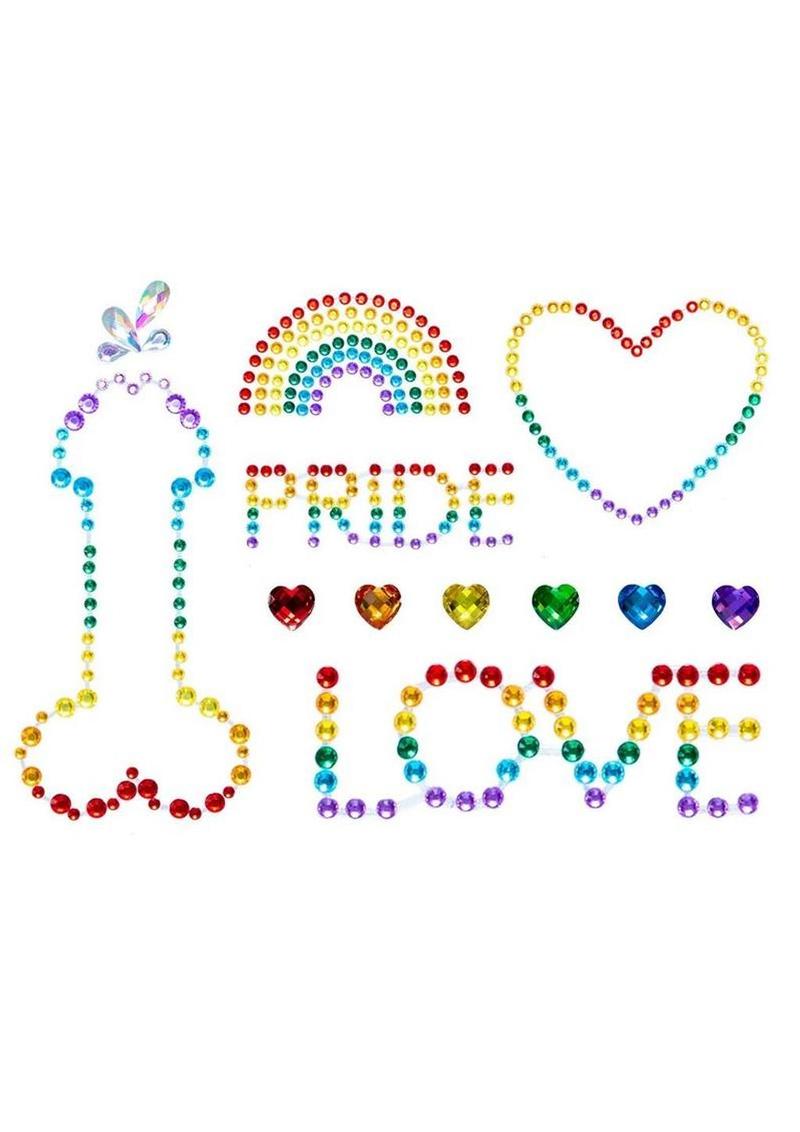Leg Avenue Pride Body Jewels Sticker – Fantasy Fun Factory