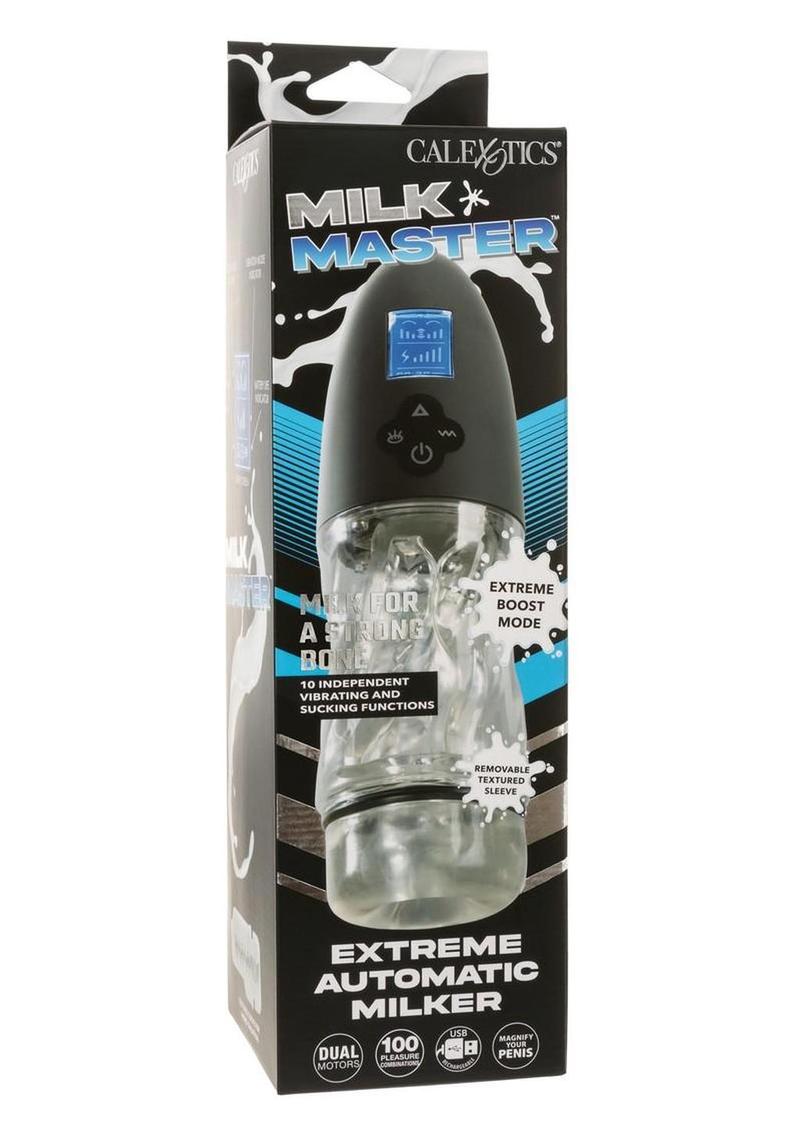 Milk Master Extreme Automatic Milker Rechargeable Stroker – Fantasy Fun ...