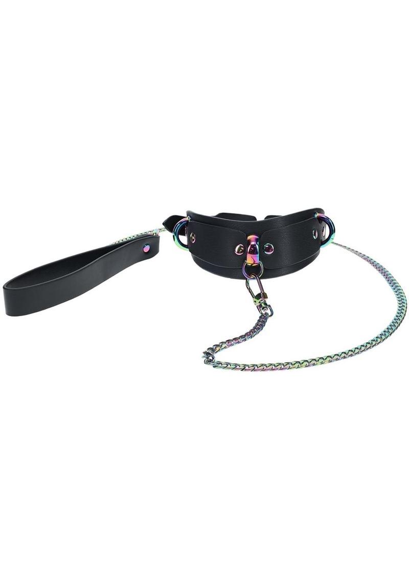 Ouch! Venice Collection Collar with Leash – Fantasy Fun Factory
