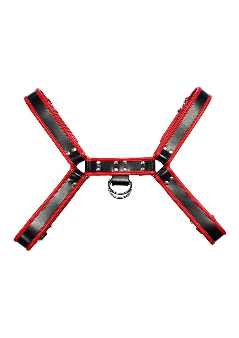 Rouge Over The Head Adjustable Leather Front Harness – Fantasy Fun Factory