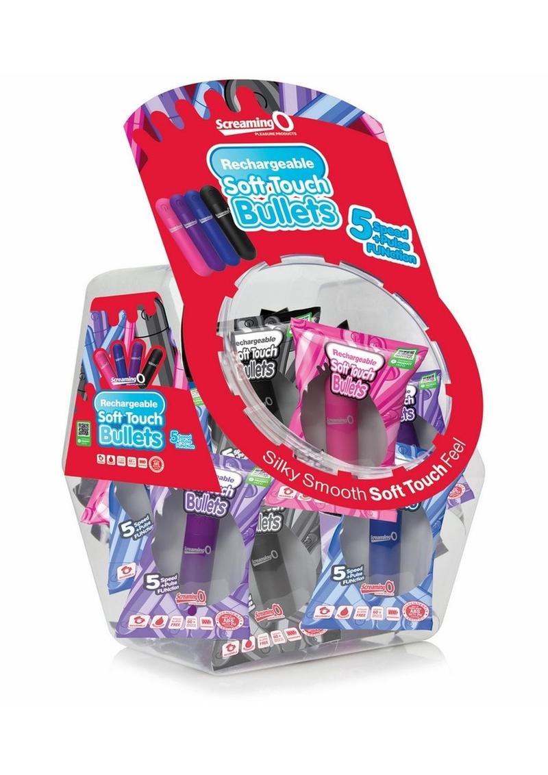 Screaming O Soft Touch Rechargeable Bullets (24 Per Pop – Fantasy Fun ...