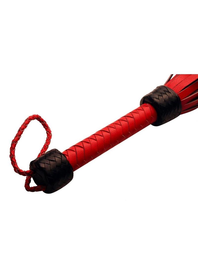Strict Leather Heavy Tail Flogger – Fantasy Fun Factory