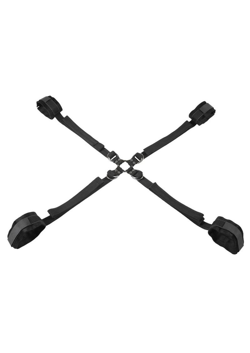 Velvet Noir Adjustable Hog Tie and Cuff – Fantasy Fun Factory