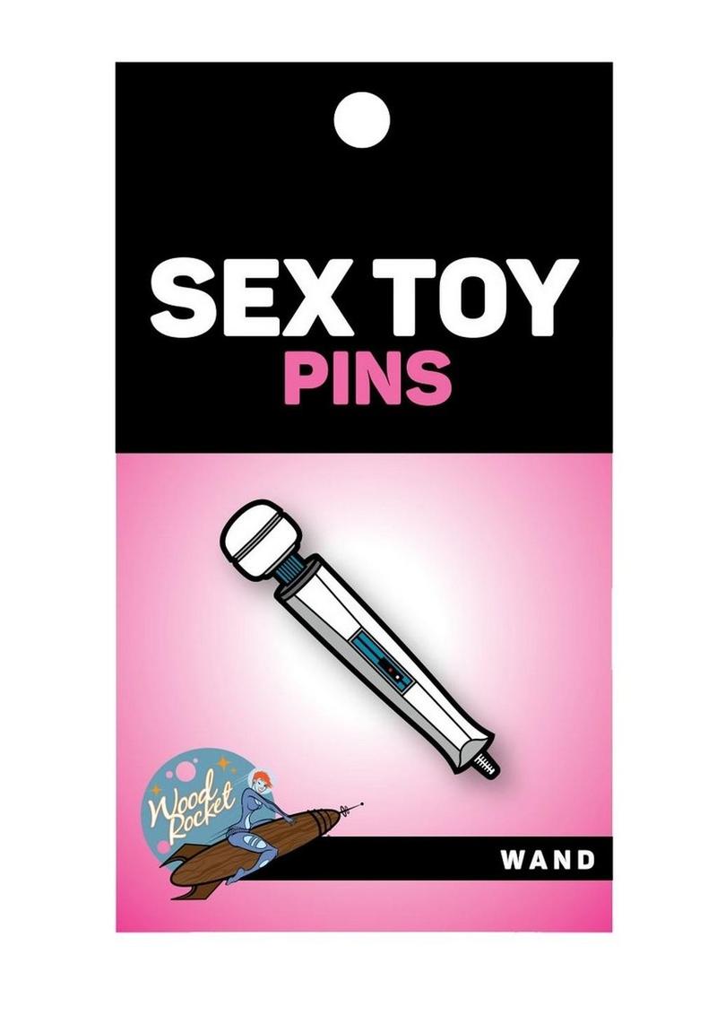 Wand Enamel Pin – Fantasy Fun Factory