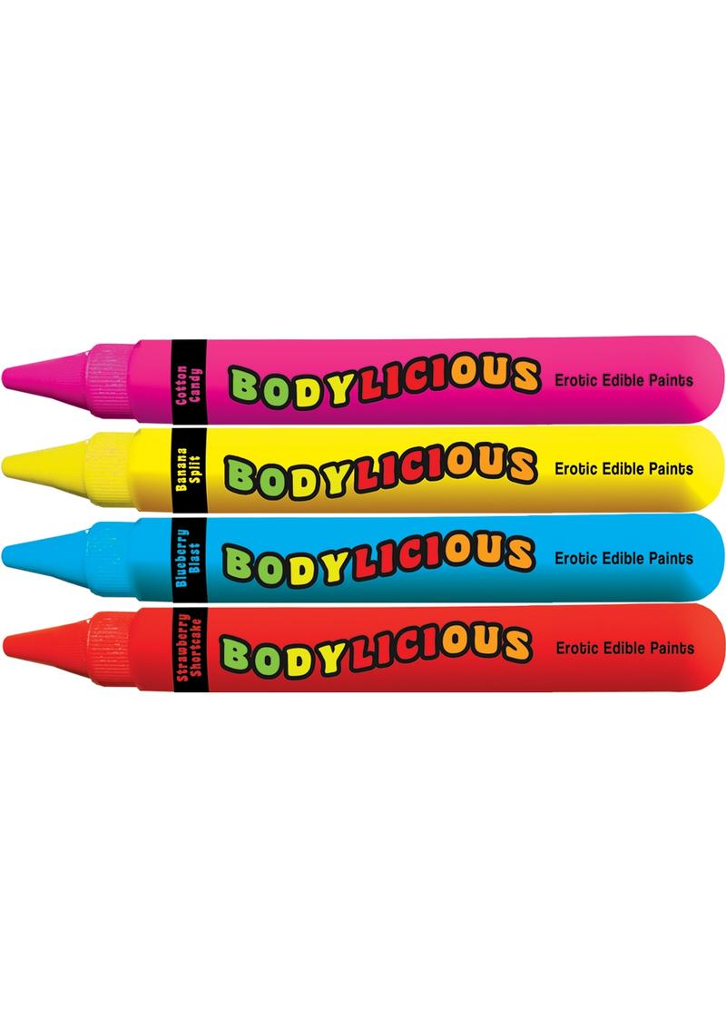 Bodylicious Body Pens Erotic Edible Body Paints Assorted Flavors and C ...