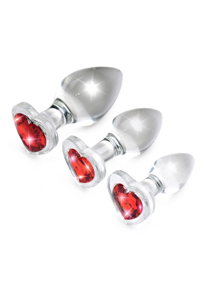 Booty Sparks Red Heart Gem Glass Plug – Fantasy Fun Factory