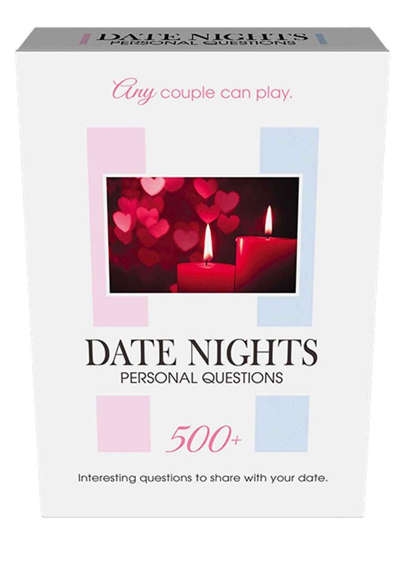 Date Nights - Personal Questions Dice Game – Fantasy Fun Factory