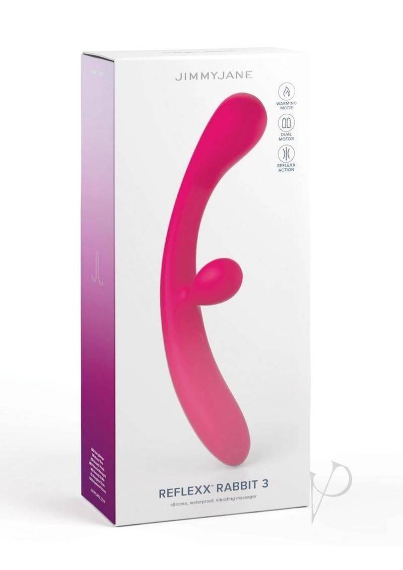 Jimmyjane Reflexx Rabbit 3 Rechargeable Silicone Vibrator – Fantasy Fun Factory
