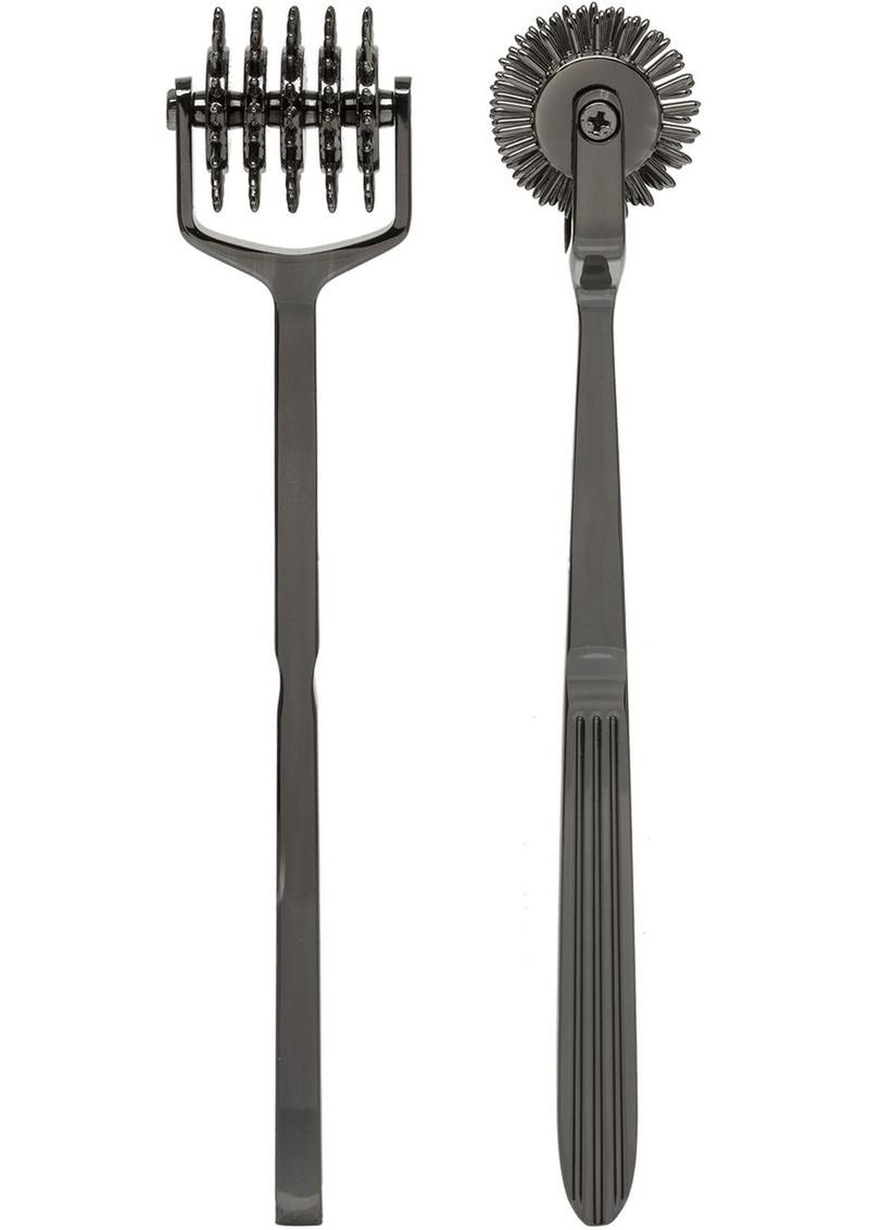 Kink Spike Solid Metal Pinwheel 5 Wheels - Black Chrome – Fantasy Fun ...