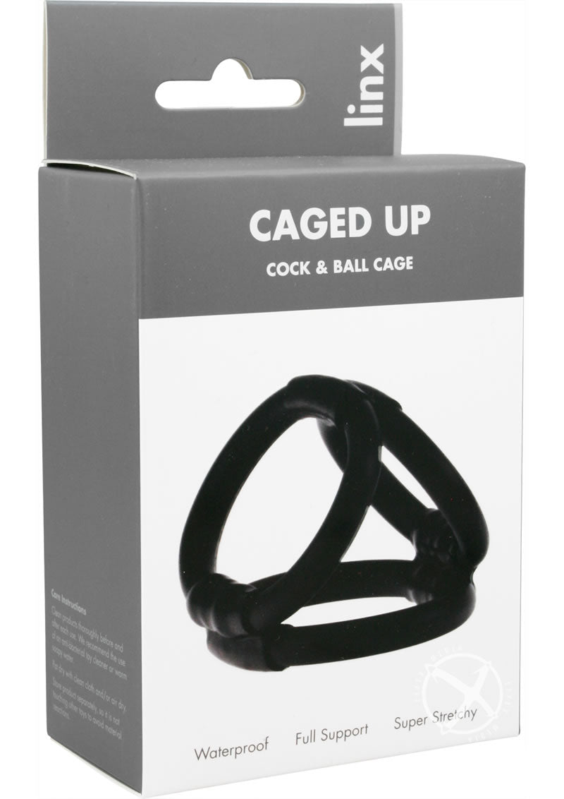 Linx Caged Up Cock Cage 3 Ring Cock Ring – Fantasy Fun Factory