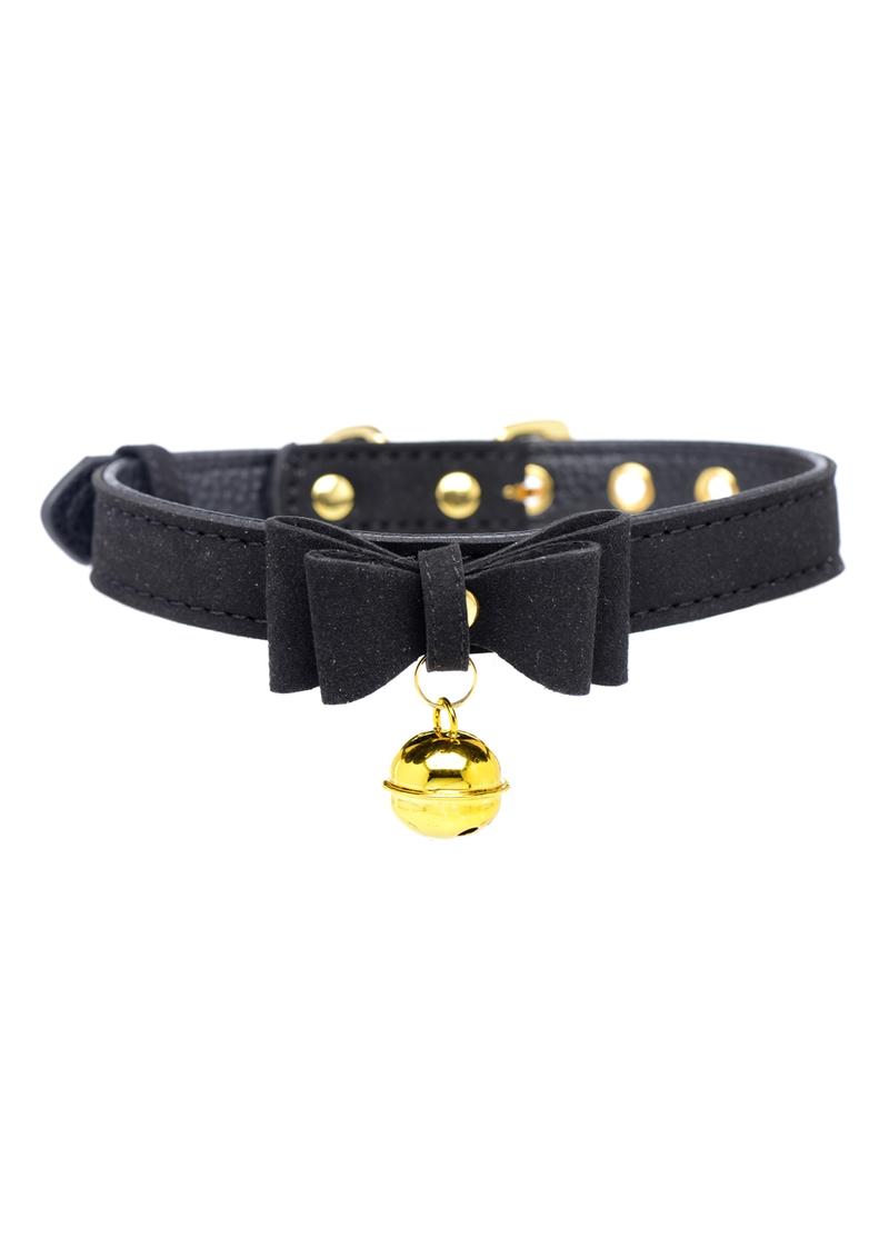 Master Series Golden Kitty Cat Bell Collar – Fantasy Fun Factory