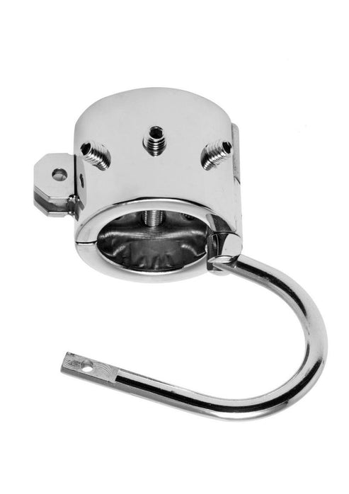 Master Series Spiked CBT Ball Stretcher with Scrotum Separator ...
