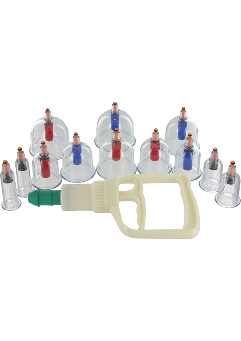Master Series Sukshen 12 Piece Cupping System – Fantasy Fun Factory