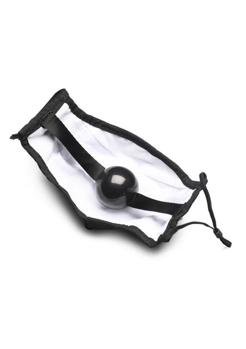Master Series Under Cover Ball Gag Face Mask – Fantasy Fun Factory