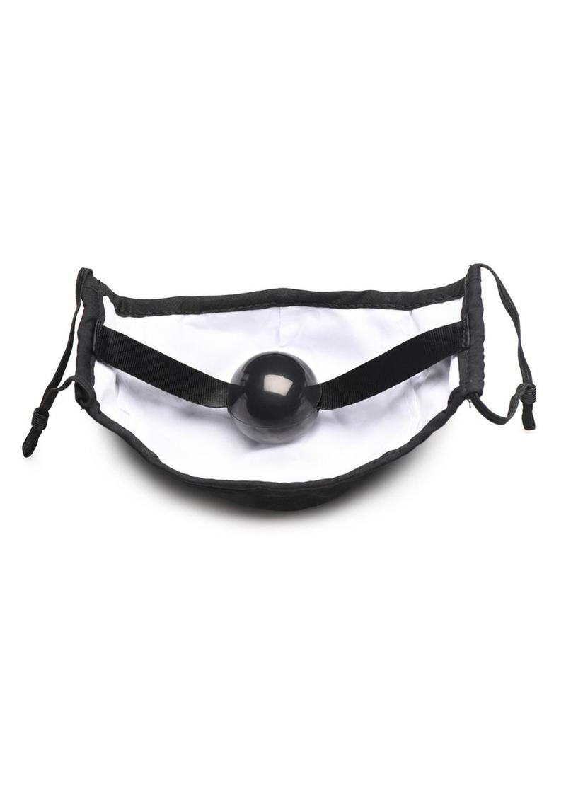 Master Series Under Cover Ball Gag Face Mask – Fantasy Fun Factory