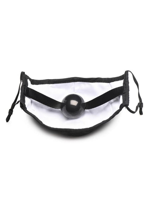 Master Series Under Cover Ball Gag Face Mask – Fantasy Fun Factory