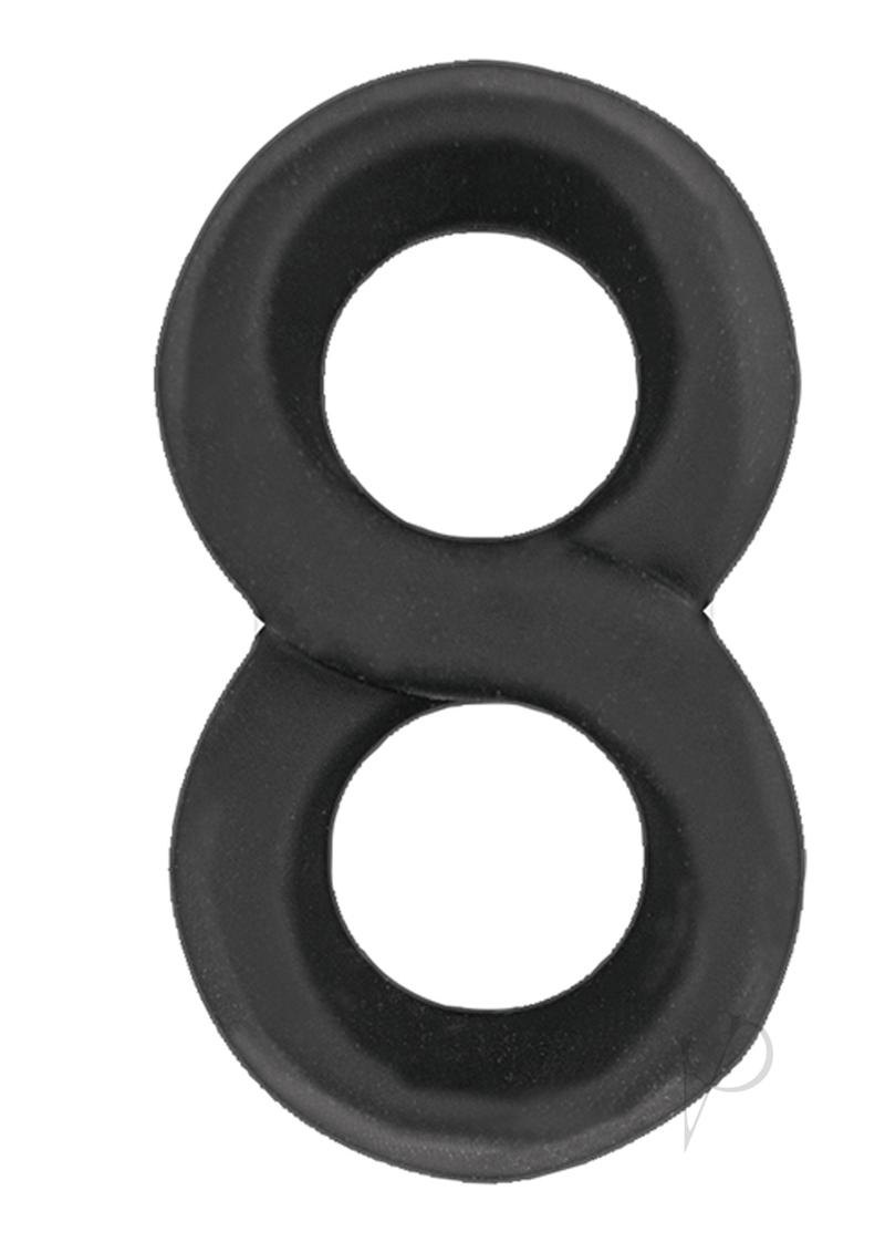 My Cockring Figure Eight Silicone Cock and Scrotum Ring – Fantasy Fun ...