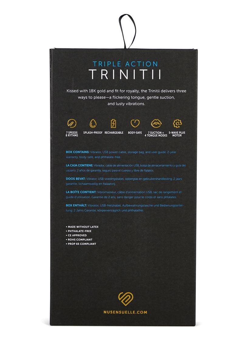 Nu Sensuelle Trinitii Triple Action Suction Flickering Tongue 18k ...