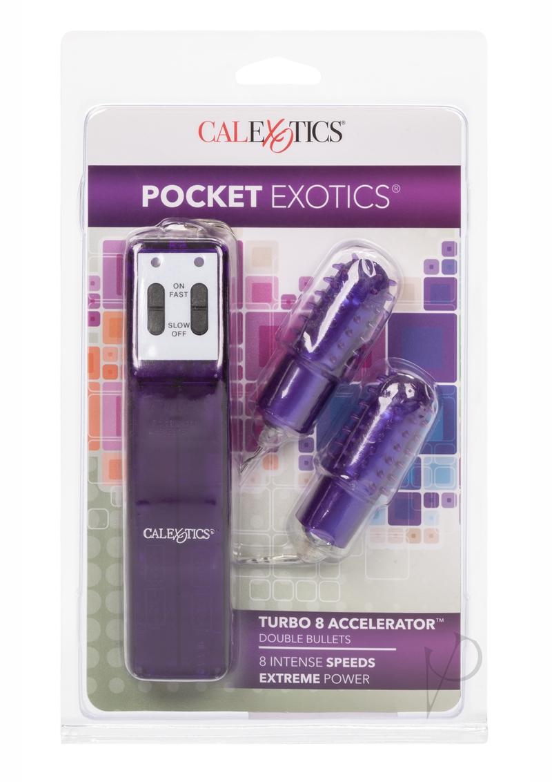 Pocket Exotics Turbo 8 Accelerator Double Bullet – Fantasy Fun Factory