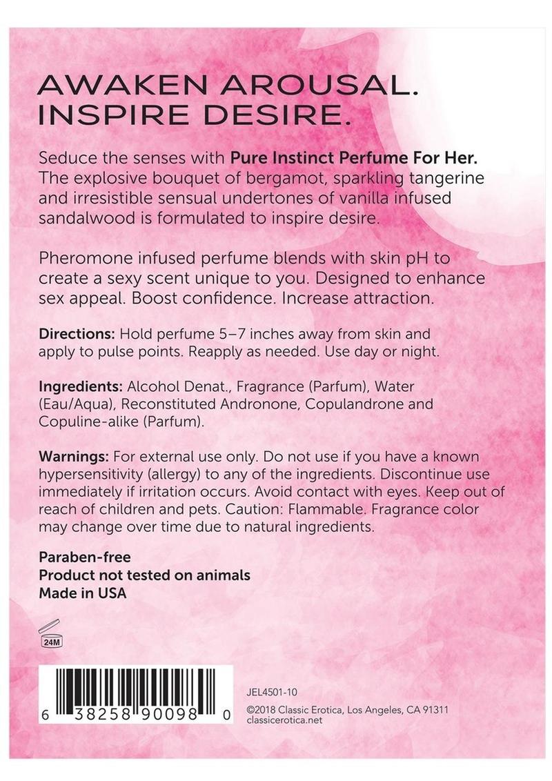 Pure Instinct Pheromone Perfume For Her – Fantasy Fun Factory