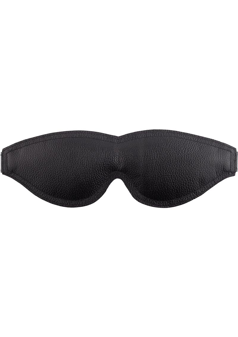 Rouge Padded Leather Adjustable Blindfold – Fantasy Fun Factory