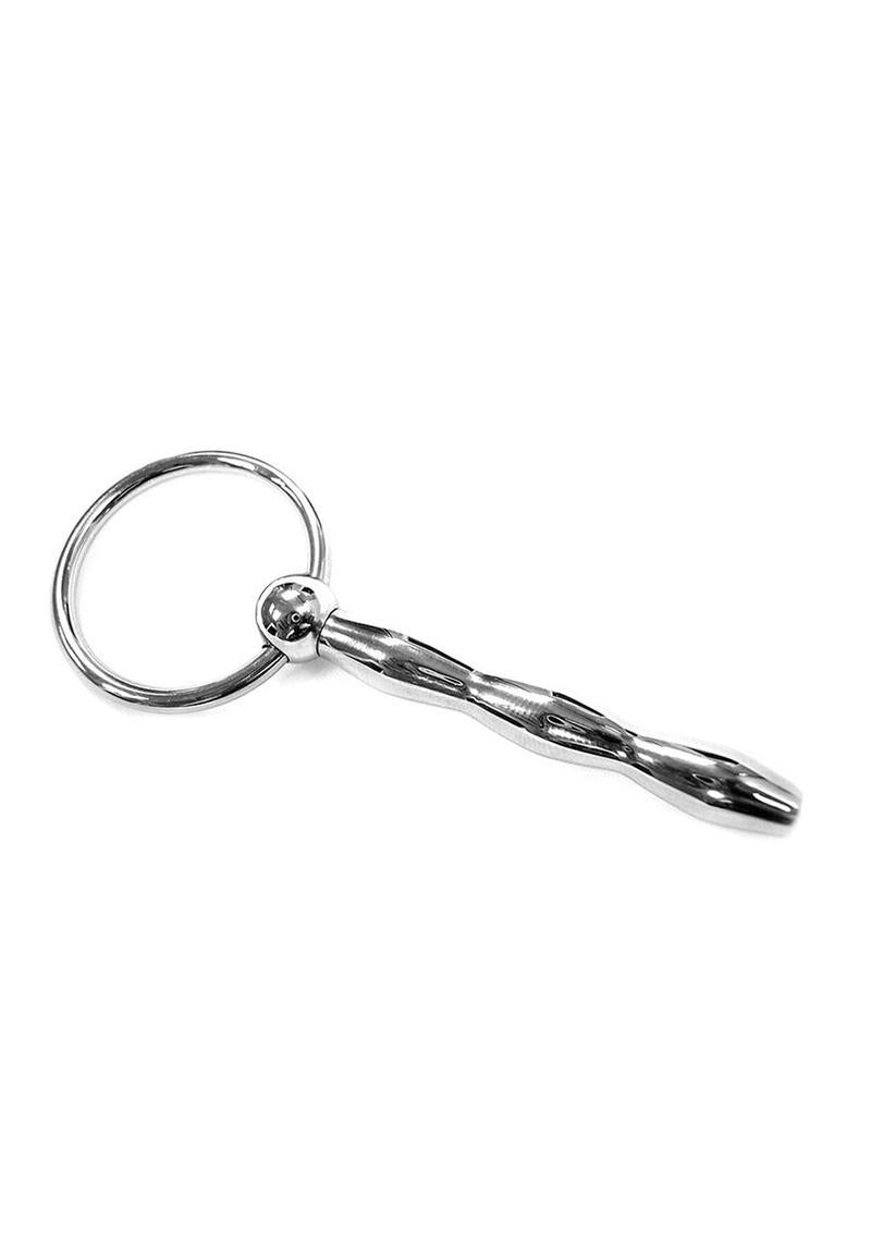 Rouge Ribbed Stainless Steel Urethral Probe – Fantasy Fun Factory