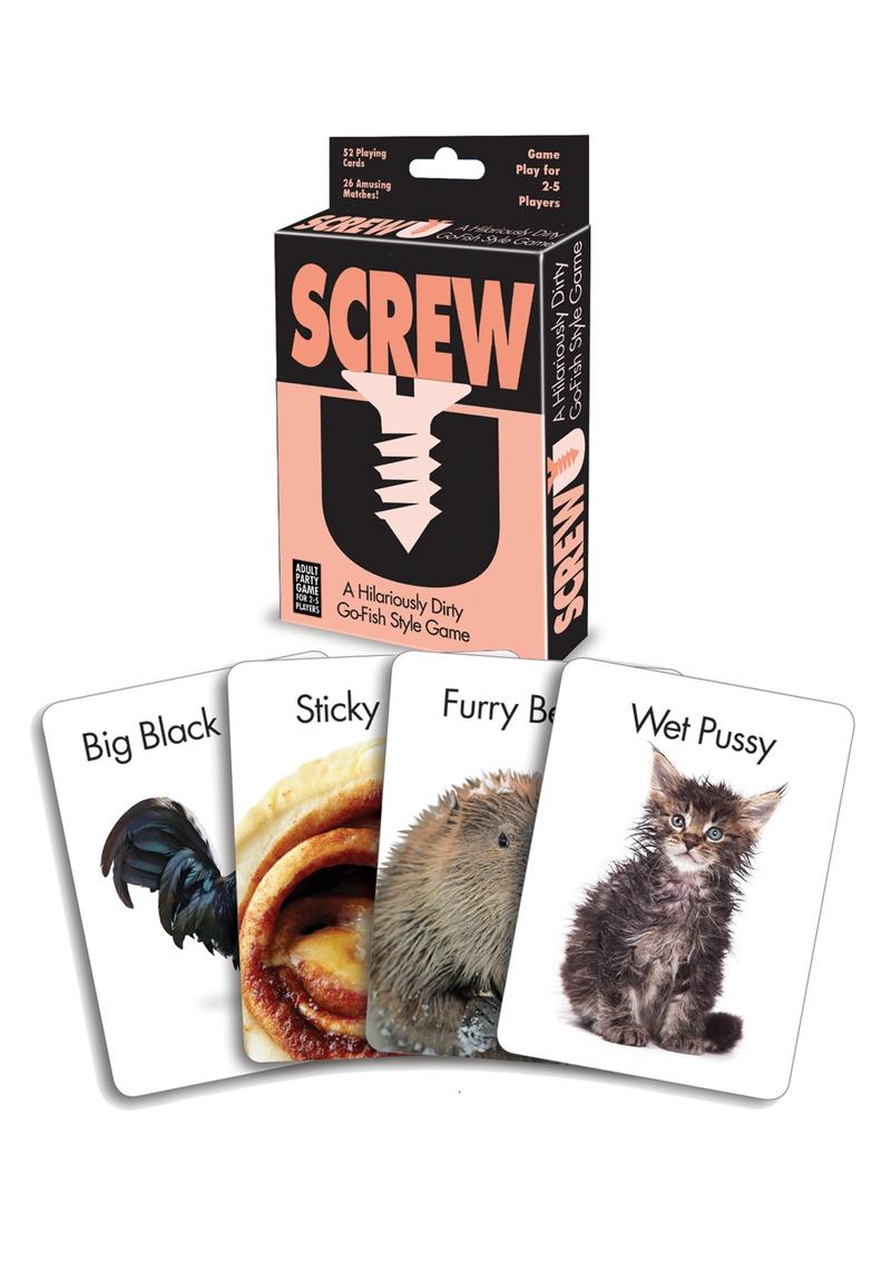 Screw U Card Game – Fantasy Fun Factory