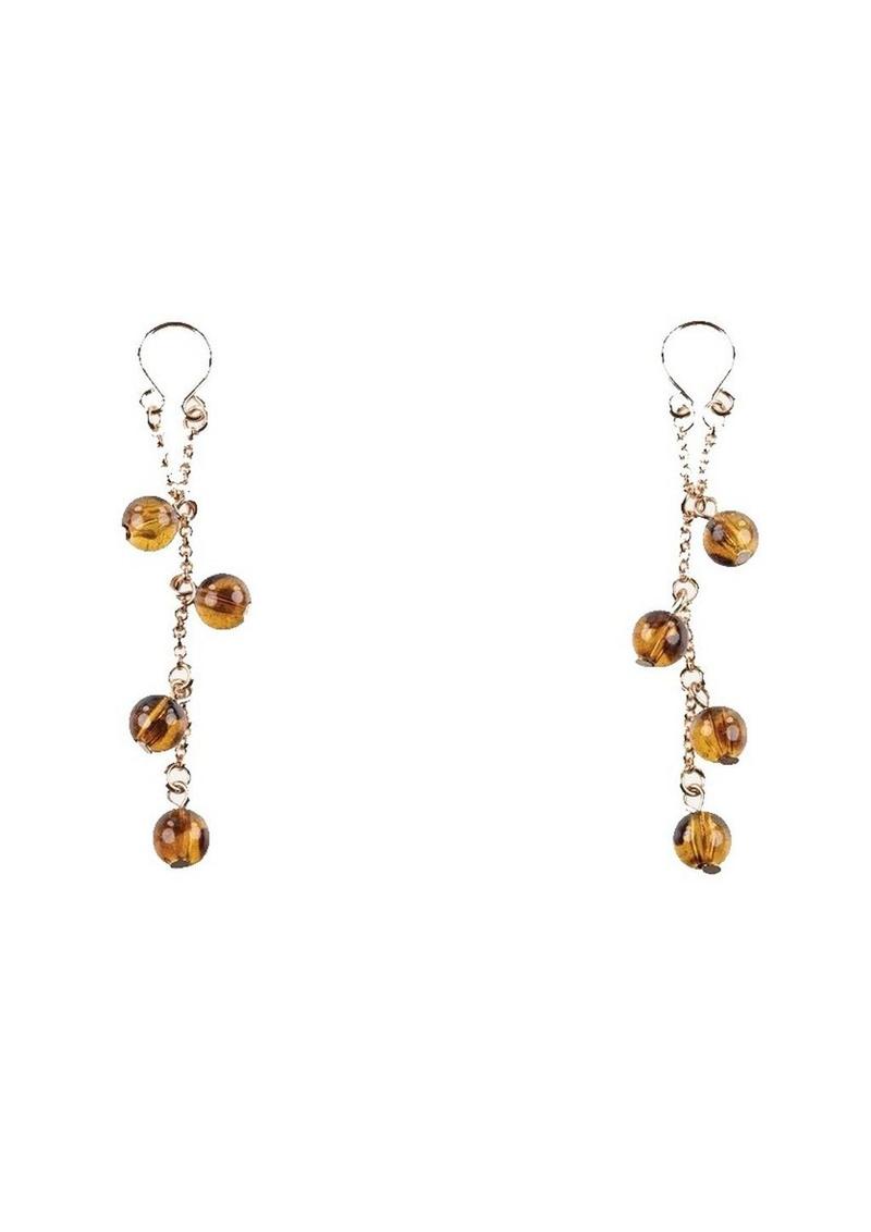 Sincerely Amber Nipple Jewelry – Fantasy Fun Factory