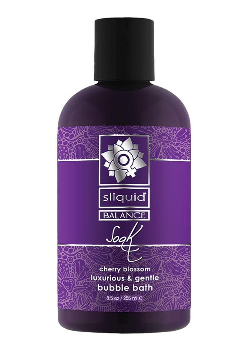 Sliquid Balance Soak Cherry Blossom Bubble Bath – Fantasy Fun Factory
