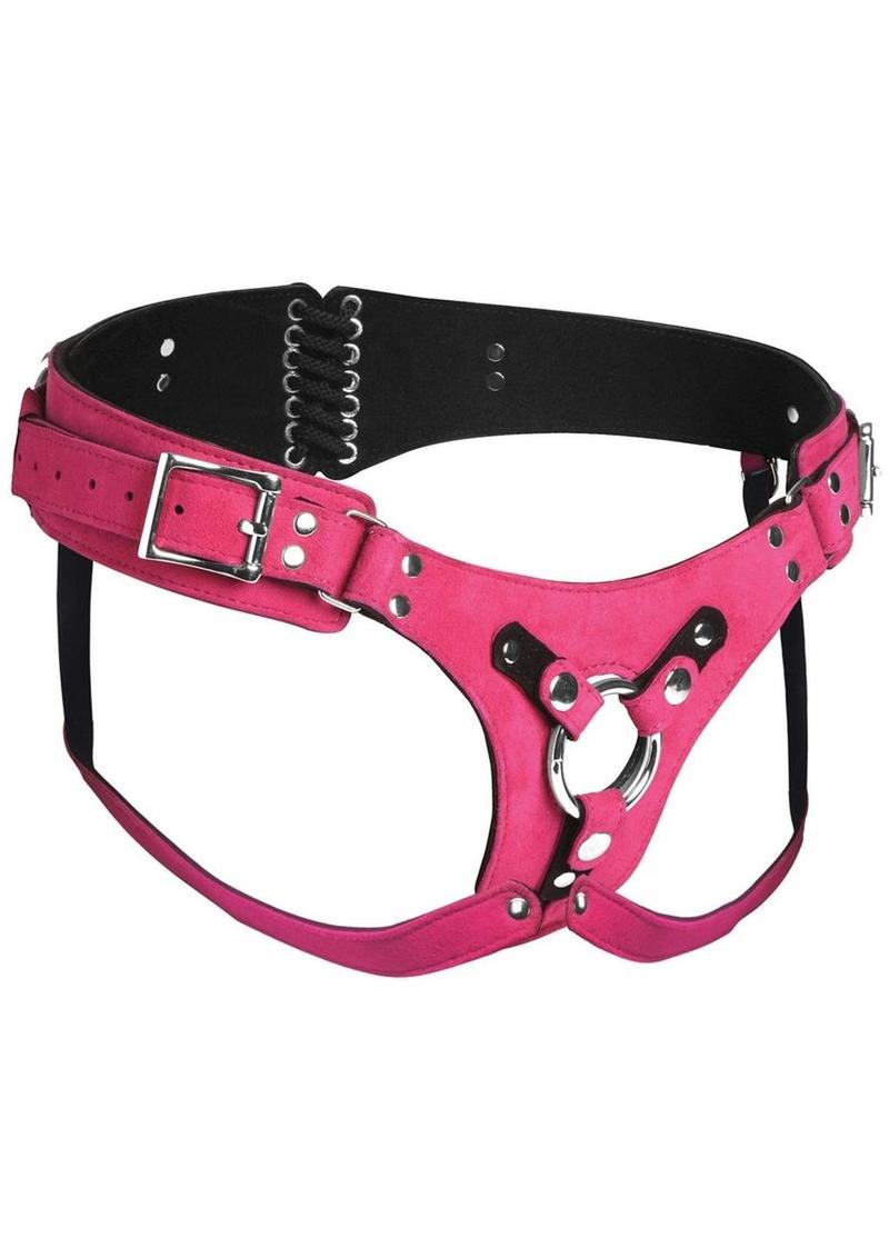 Strap U Bodice Deluxe Leather Corset Harness – Fantasy Fun Factory