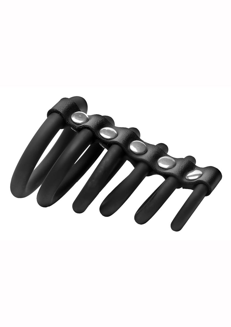 Strict 6 Ring Silicone Chastity Device – Fantasy Fun Factory