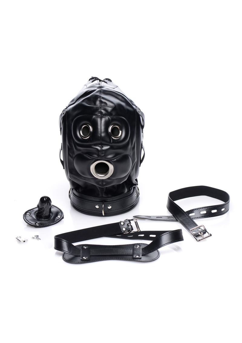 Strict Bondage Hood with Penis Gag – Fantasy Fun Factory