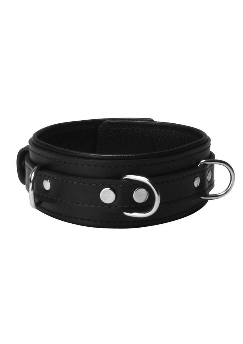 Strict Leather Premium Locking Collar – Fantasy Fun Factory