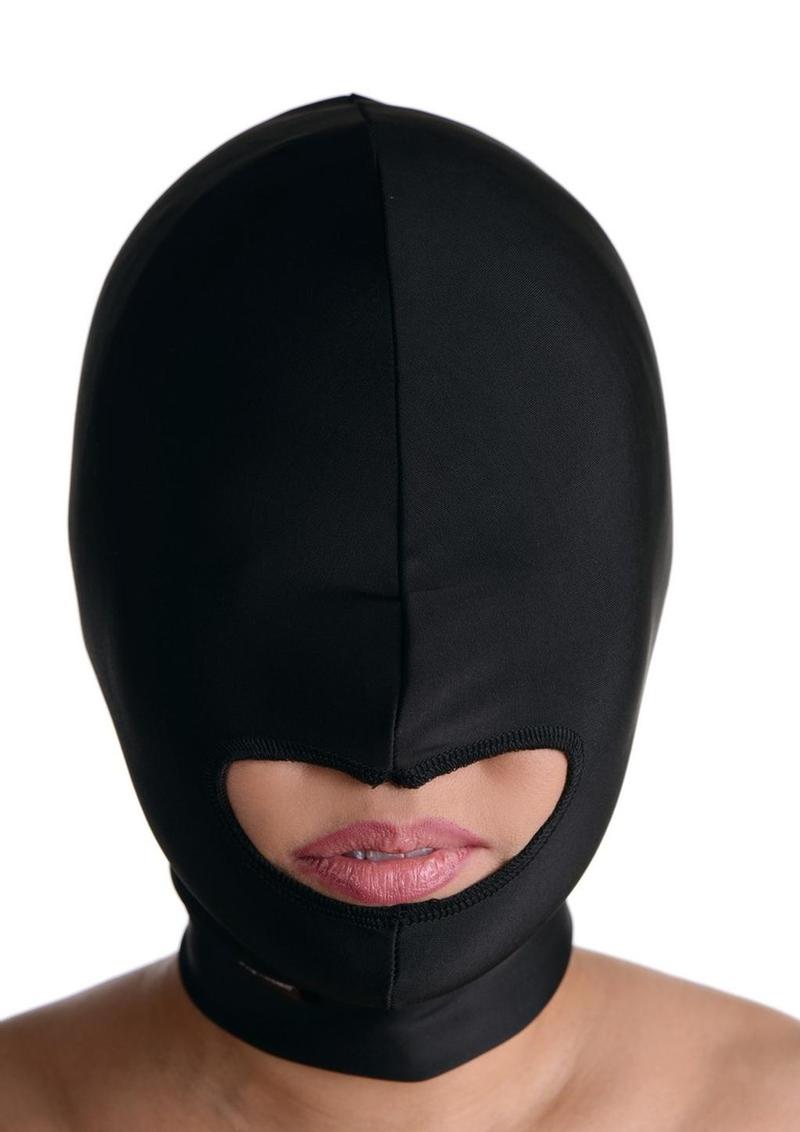 Strict Leather Premium Spandex Hood with Mouth Opening – Fantasy Fun ...