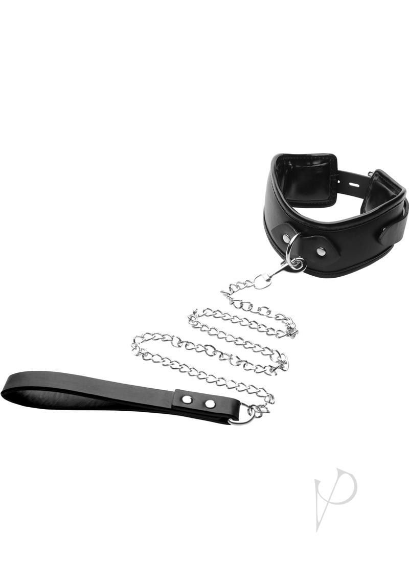 Strict Padded Locking Posture Collar – Fantasy Fun Factory