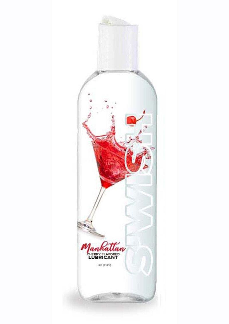 Swish Manhattan Water Based Flavored Lubricant Cherry – Fantasy Fun Factory