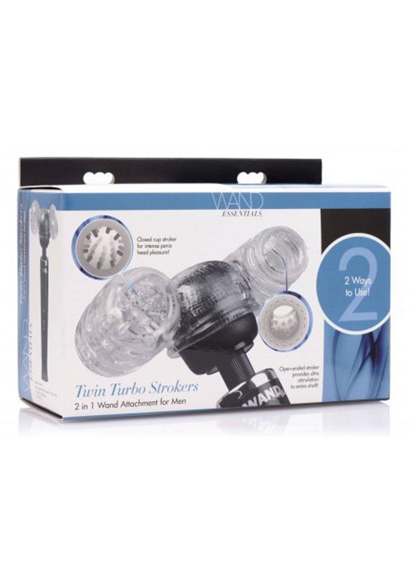 Wand Essentials Twin Turbo Strokers Attachment – Fantasy Fun Factory
