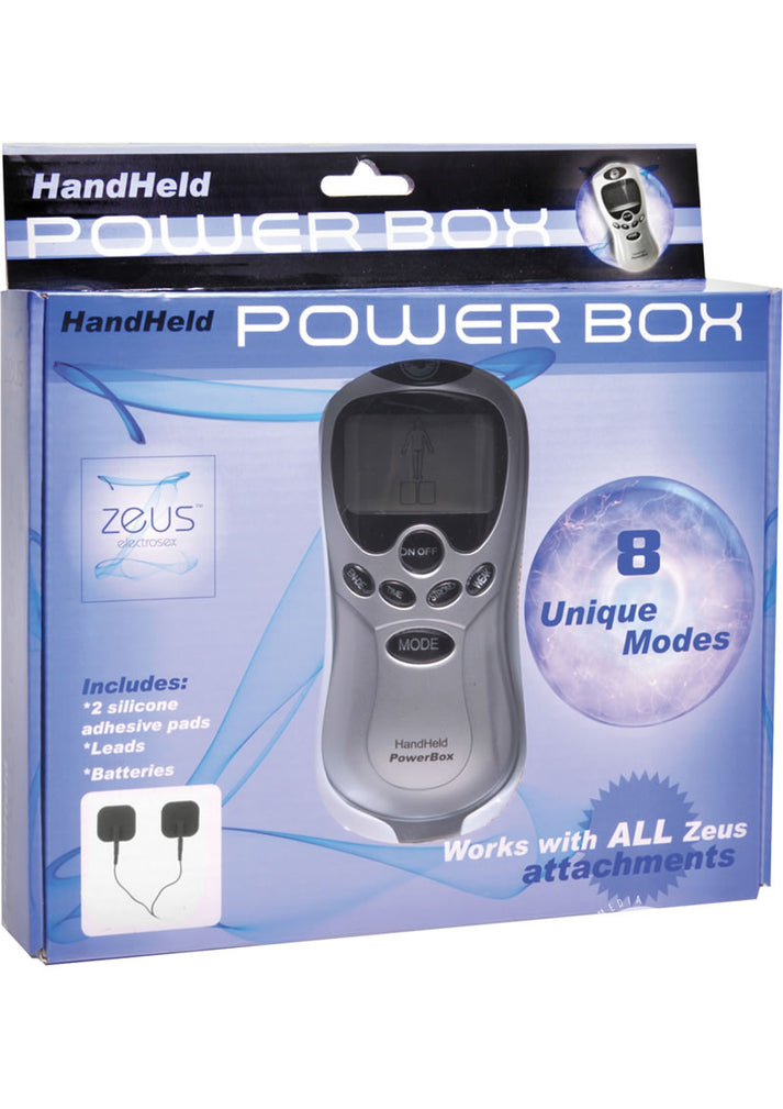Zeus Electrosex Powerbox - Handheld - 8 Modes - Digital – Fantasy Fun ...